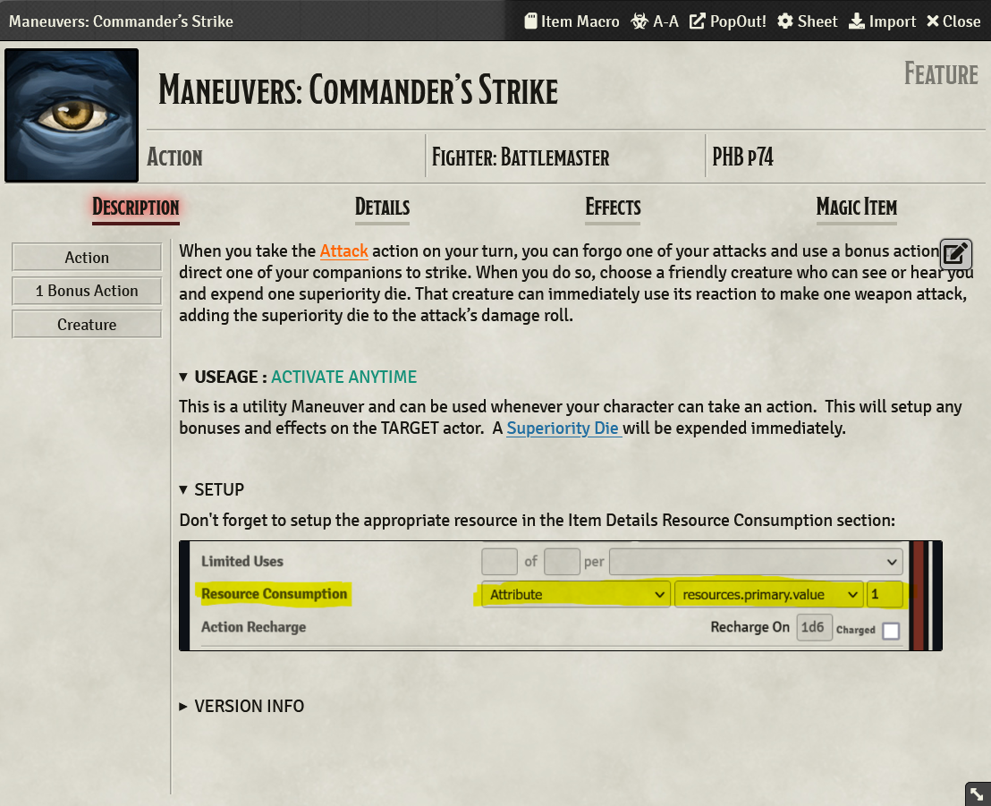 GitHub - p4535992/More-Automated-Spells-Items-and-Feats: FoundryVTT More Automated Spells Items ...