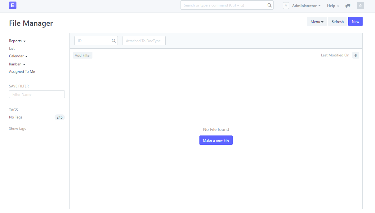 File list nothing but no tag showed 245 · Issue #15481 · frappe/erpnext · GitHub
