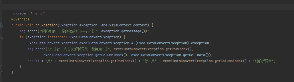 使用ReadListener 解析数据异常 收集异常数据 · Issue #3451 · alibaba/easyexcel · GitHub