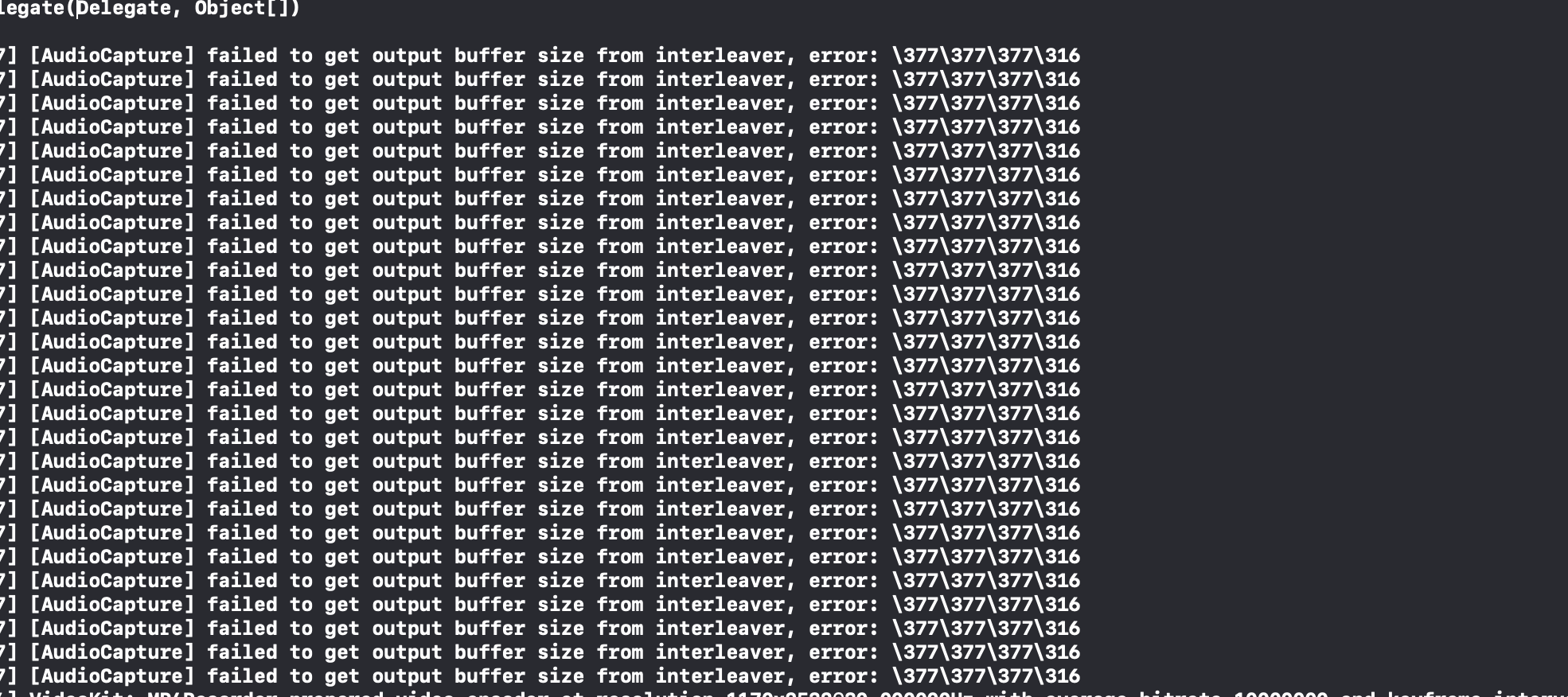 Keep throwing [AudioCapture] error on iOS 17 · Issue #1653 · RenderHeads/UnityPlugin-AVProVideo ...