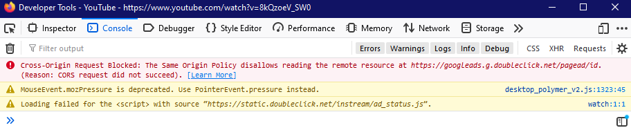 Issues with loading youtube videos · Issue #825 · ParticleCore/Iridium · GitHub