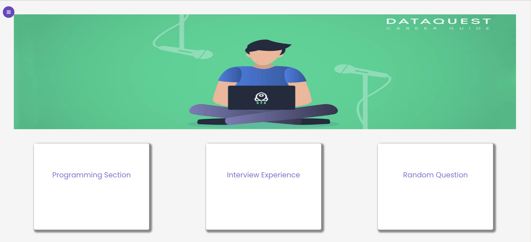 GitHub - skarthik21/interviewprep: A basic website as a project for web ...