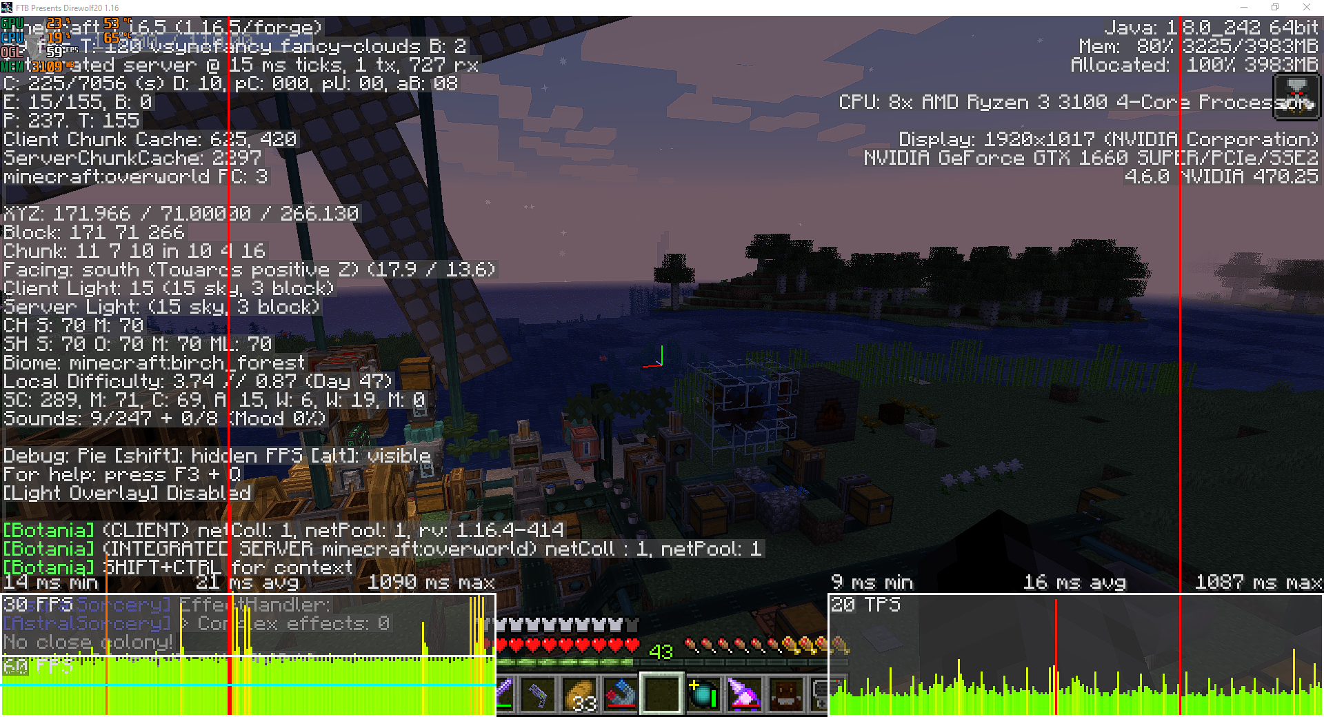 Extreme Lag Spikes After Dimension Exploration · Issue #356 · McJtyMods/RFToolsDimensions · GitHub