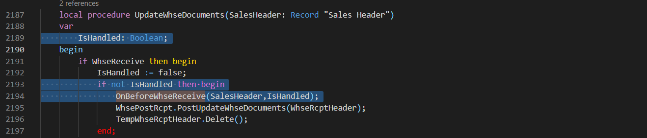 [Event Request] Codeunit 80 Sales Post - OnBeforeWhseReceive · Issue #10430 · microsoft ...