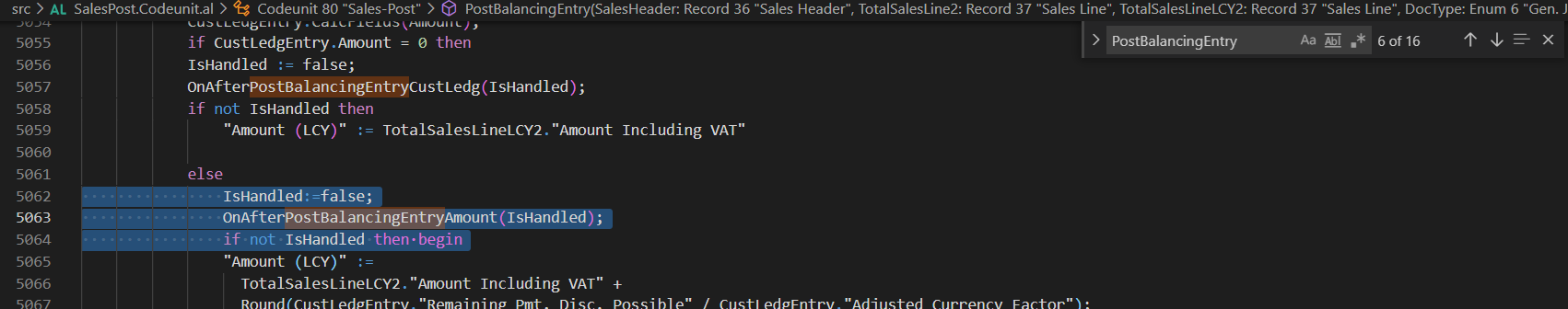 [Event Request] Codeunit 80 Sales Post - OnAfterPostBalancingEntryAmount · Issue #10458 ...