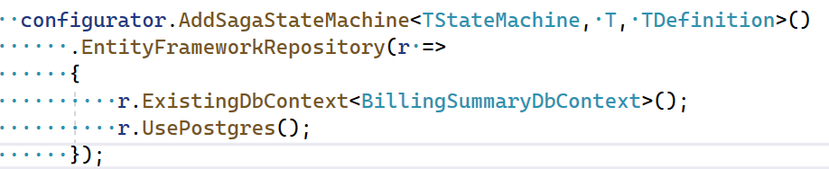 The instance of entity type 'OutboxMessage' cannot be tracked, another instance with the same ...