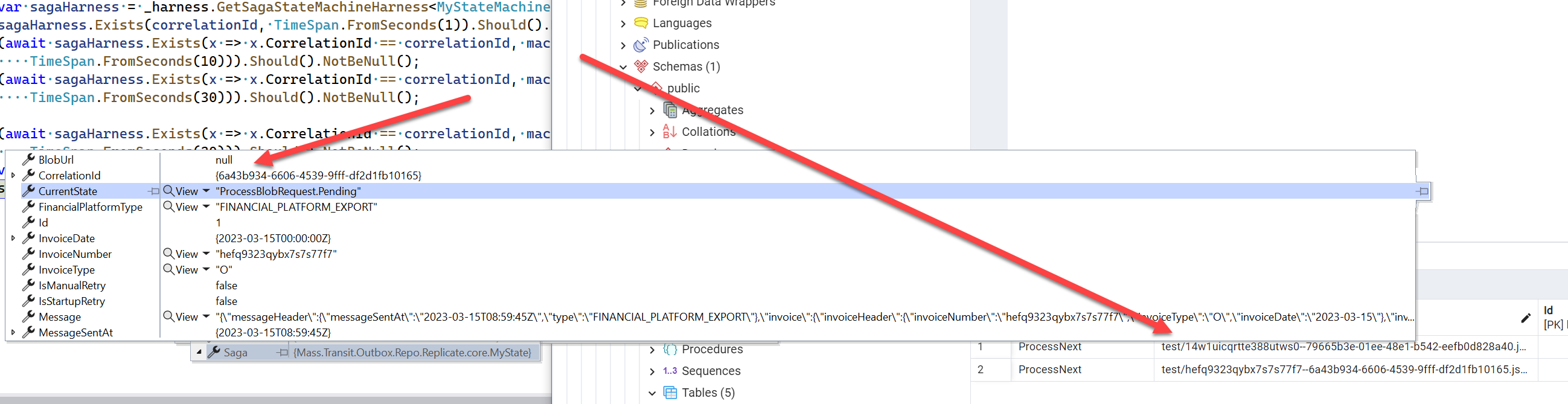 The instance of entity type 'OutboxMessage' cannot be tracked, another instance with the same ...