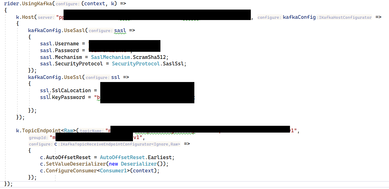 Kafkaeventhub Should Not Use Dead Letter Or Error Transport · Issue 4345 · Masstransit 
