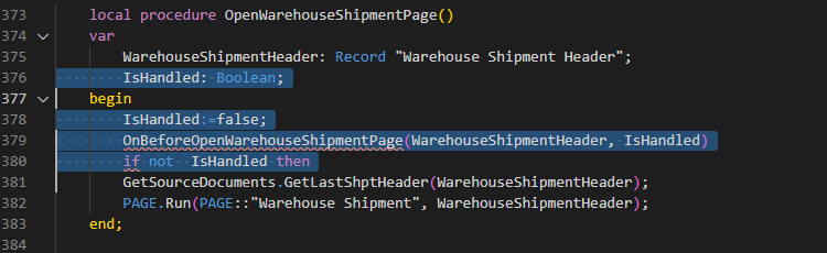 [Event Request] codeunit 5752 "Get Source Doc. Outbound"- OnBeforeOpenWarehouseShipmentPage ...