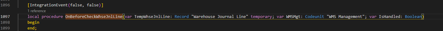 [Event Modification] Codeunit 5760 "Whse.-Post Receipt"- OnBeforeCheckWhseJnlLine · Issue #10701 ...