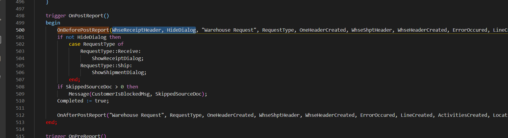 [Event Modification] Report 5753 "Get Source Documents ...
