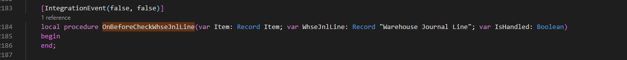 [Event Request] CodeUnit 7302 - WMS Management - OnBeforeCheckWhseJnlLine · Issue #11064 ...