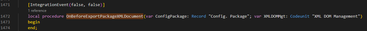 [Event Request] Codeunit 8614 "Config. XML Exchange"- OnBeforeExportPackageXMLDocument · Issue ...
