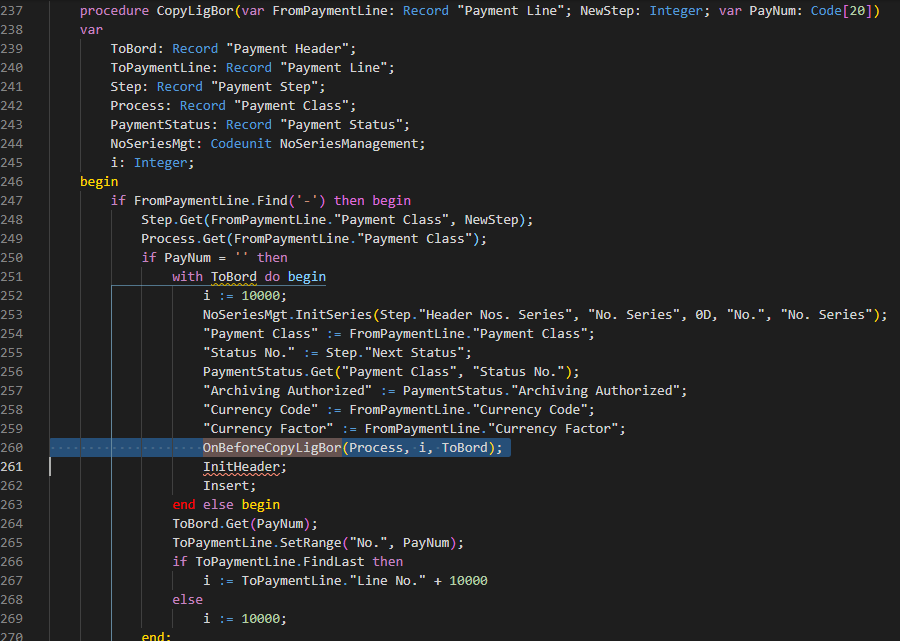 [Event Request] Codeunit 10860 "Payment Management" - OnBeforeCopyLigBor · Issue #11165 ...