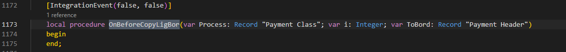 [Event Request] Codeunit 10860 "Payment Management" - OnBeforeCopyLigBor · Issue #11165 ...