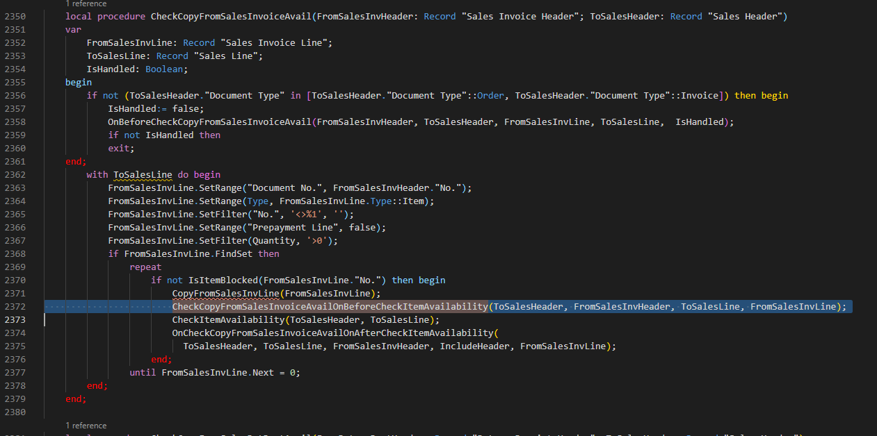 [Event Modification] codeunit 6620 "Copy Document Mgt ...