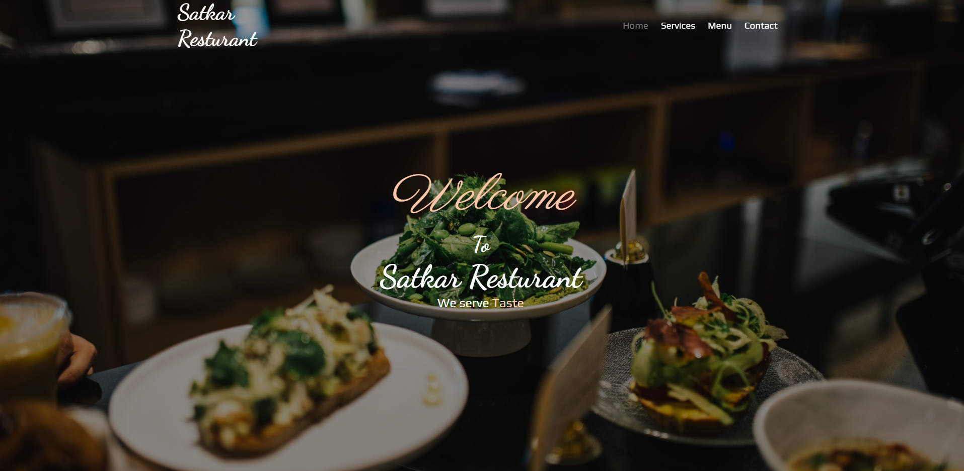 GitHub - pulkit-30/Resturant-template-design