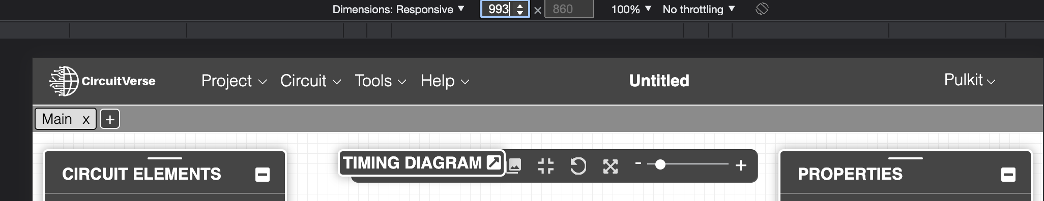 Navbar is not responsive at width 992px of the screen size · Issue #2685 · CircuitVerse ...