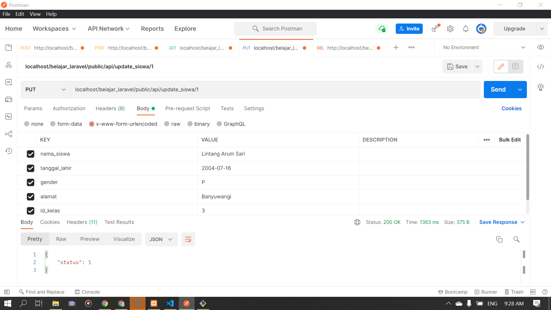 GitHub - lintangaroem/CRUD-Laravel