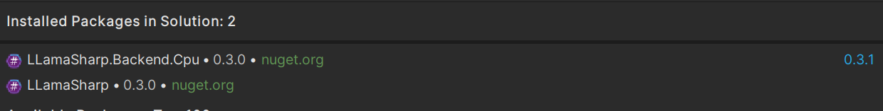 Not working with GPU backend cuda12.x · Issue #28 · SciSharp/LLamaSharp · GitHub