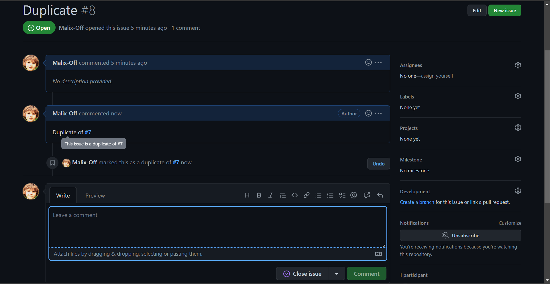 ・Rework Concept︱Marking Issues & PR As Duplicate · community · Discussion #37941 · GitHub