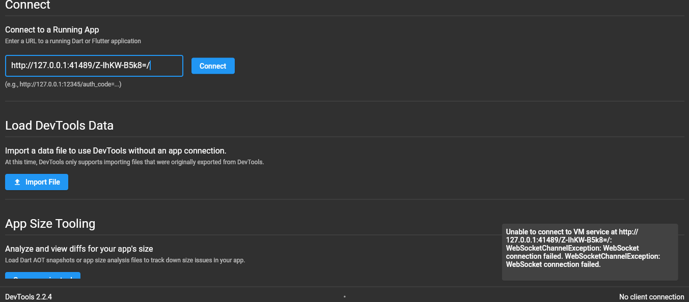 Devtool Does Not Connect To Device In Windows 10 · Issue 3080 · Flutterdevtools · Github