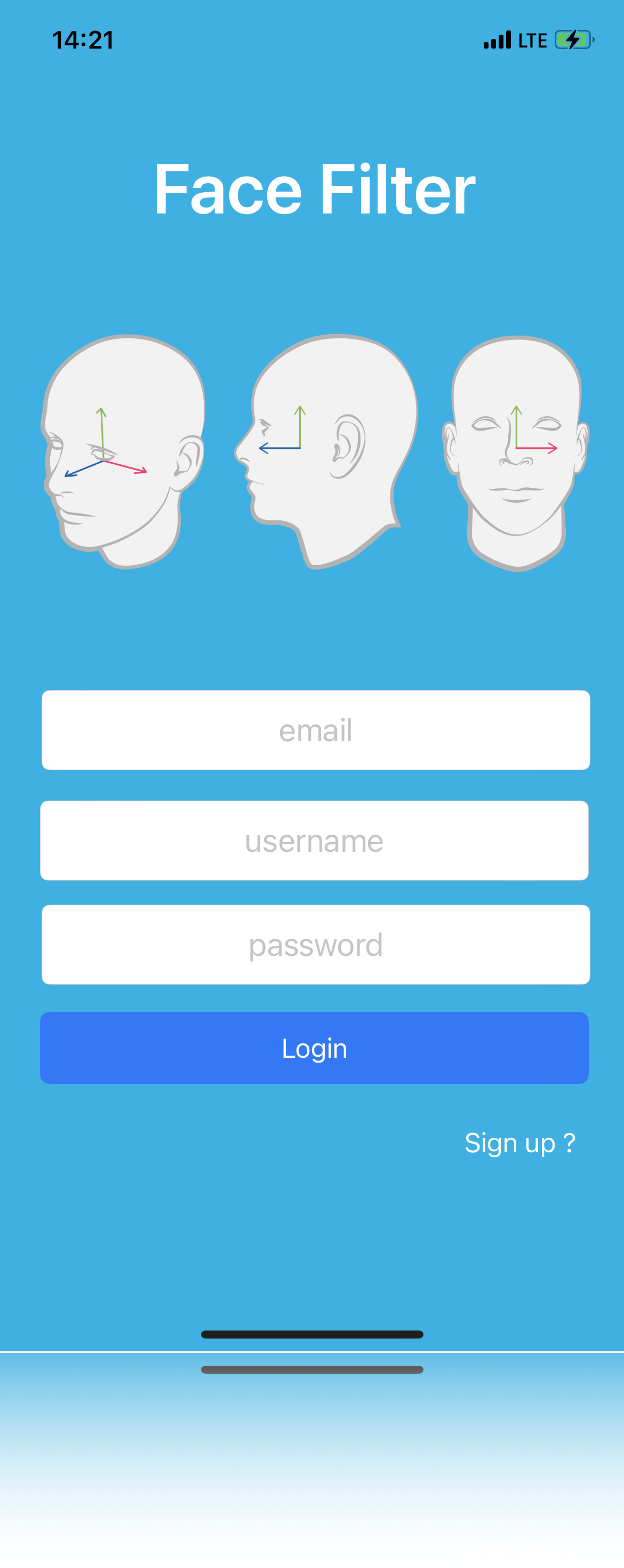 GitHub - kenanbylan/arkit-face-filter