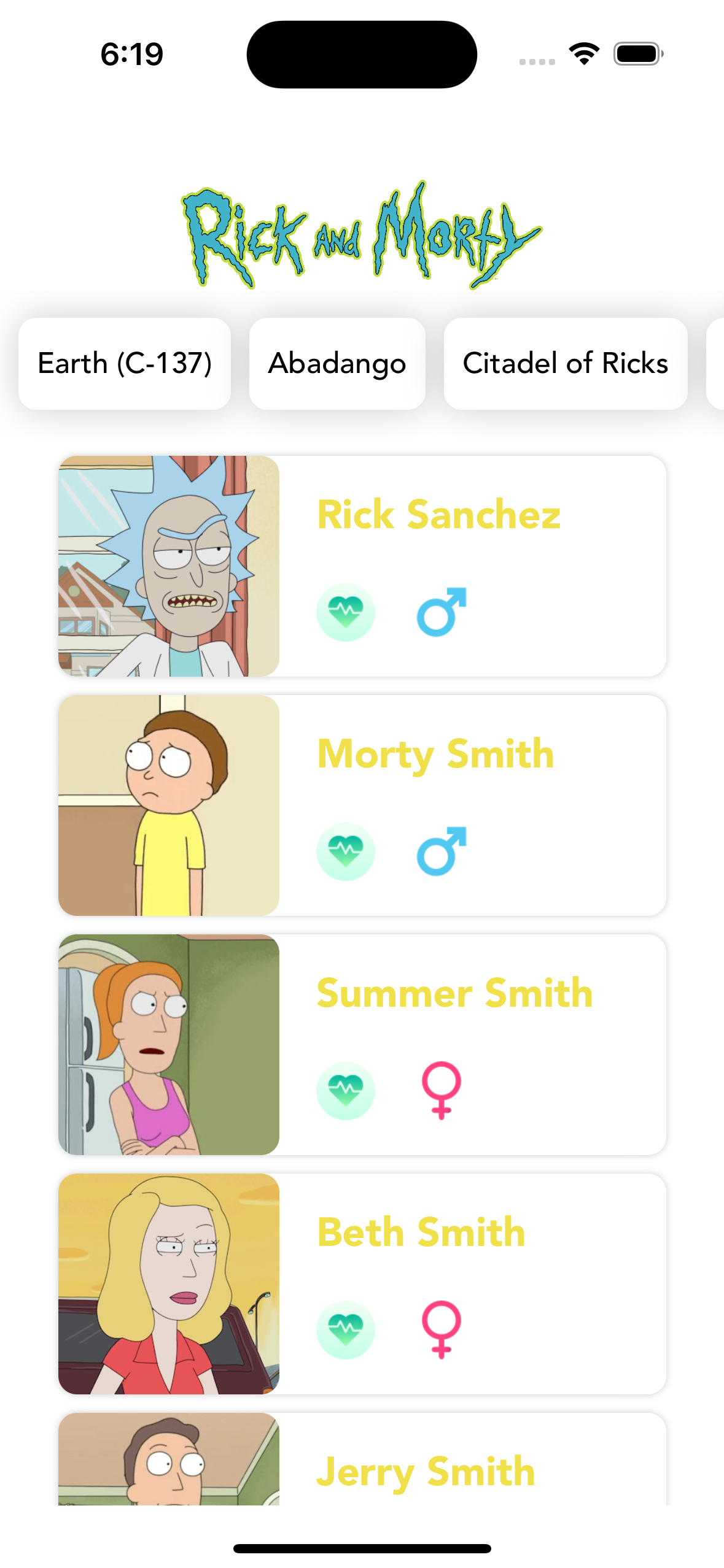 GitHub - kenanbylan/rick-and-morty-app: invio intern task