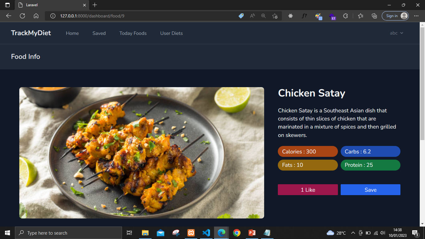 GitHub - faqihmadani/track-my-diet