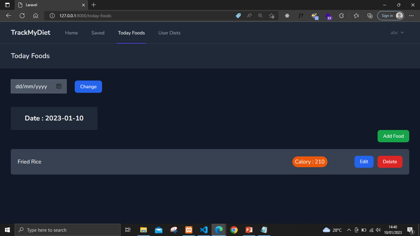 GitHub - faqihmadani/track-my-diet