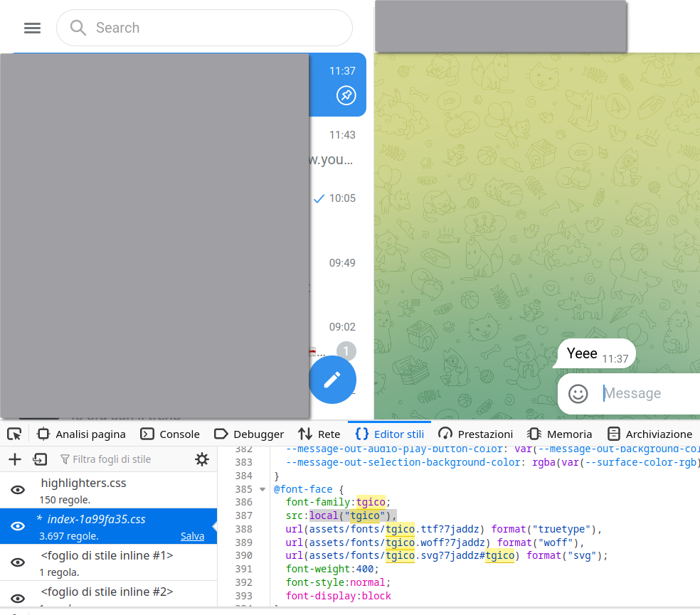 [BUG] No local option for font tgico · Issue #261 · morethanwords/tweb · GitHub