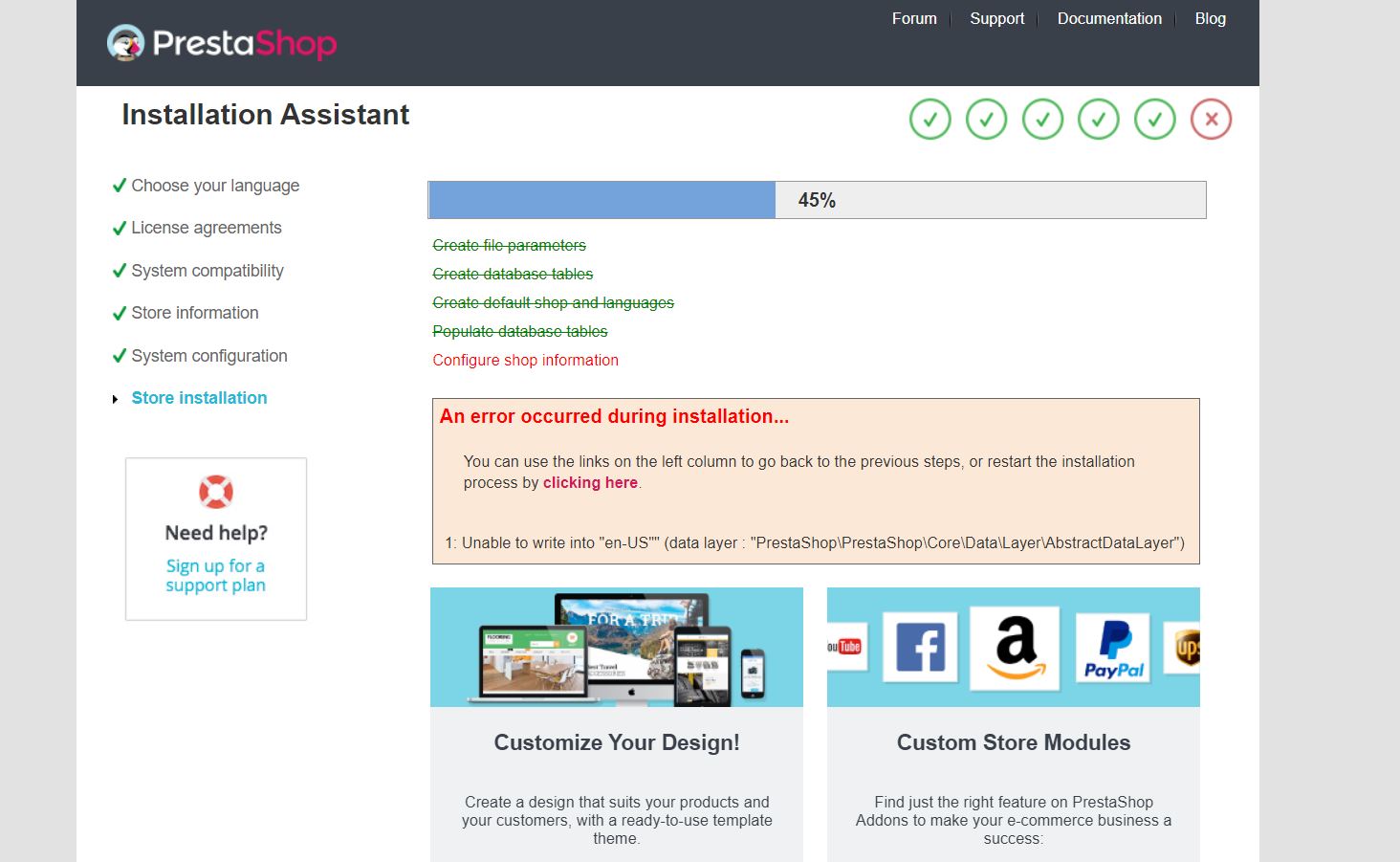Error during prestashop first installation of Prestashop 1.7.6.2 · Issue #16680 · PrestaShop ...