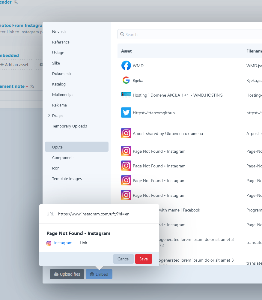 Instagram page not foound · Issue #209 · spicywebau/craft-embedded-assets · GitHub