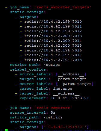 How to scrape metrics form a redis cluster · Issue #281 · oliver006/redis_exporter · GitHub