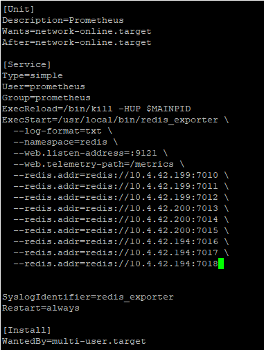 How to scrape metrics form a redis cluster · Issue #281 · oliver006/redis_exporter · GitHub