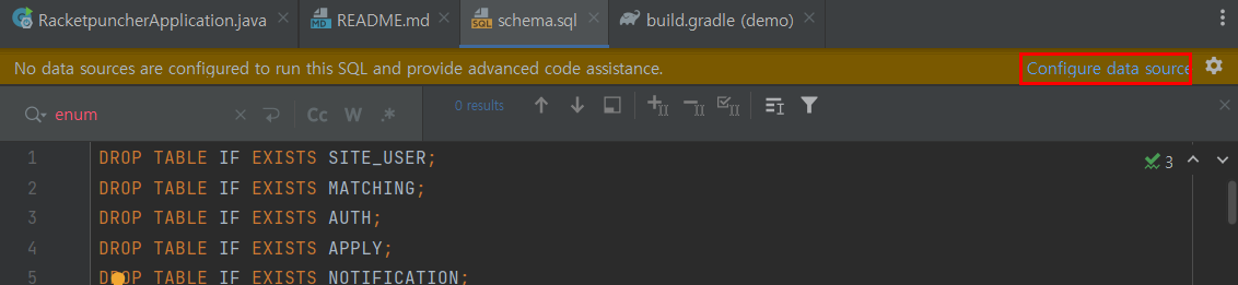 프로젝트 초기 설정 · Issue #1 · racket-puncher/back-end · GitHub