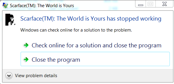 Scarface: The World is Yours has stopped working (After applying vorbisfile.dll) · Issue #13 ...
