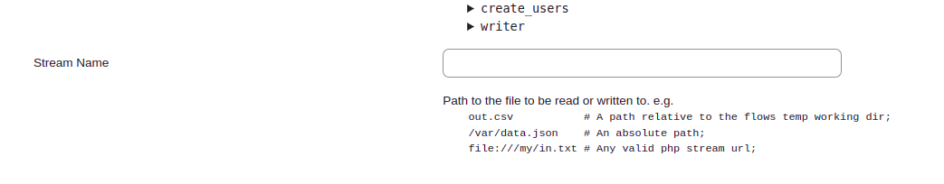 Make Writer Stream Name A Mandatory Field · Issue 462 · Catalyst Moodle Tool Dataflows · Github