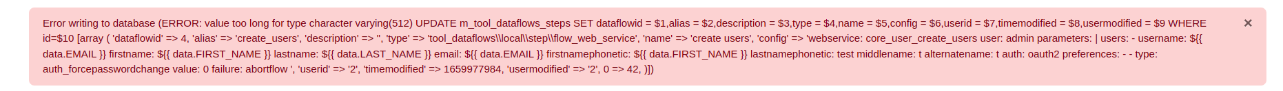 Config Field From Tool Dataflows Steps Needs A Bigger Size · Issue 519 · Catalyst Moodle Tool