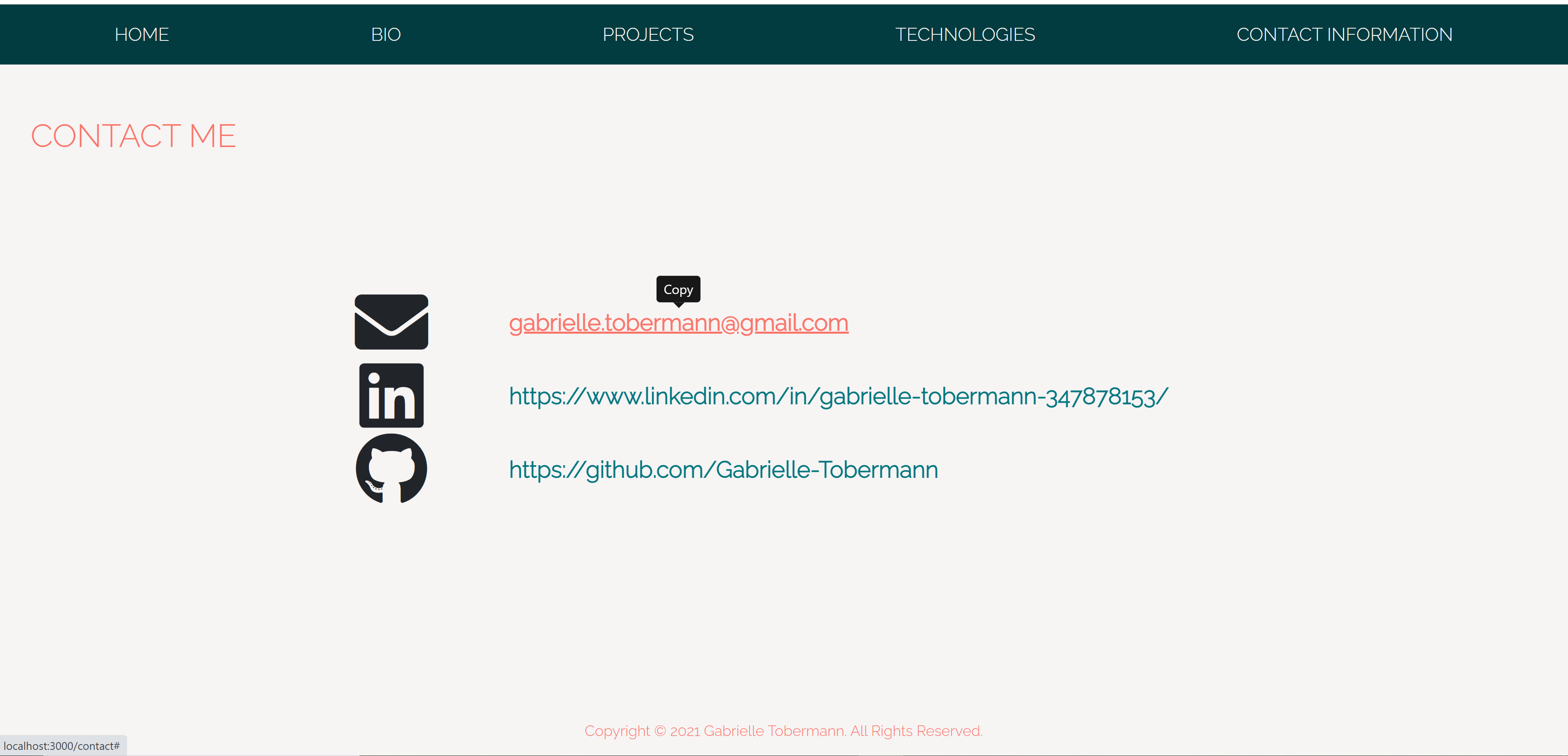 GitHub - Gabrielle-Tobermann/react-personal-bio-site