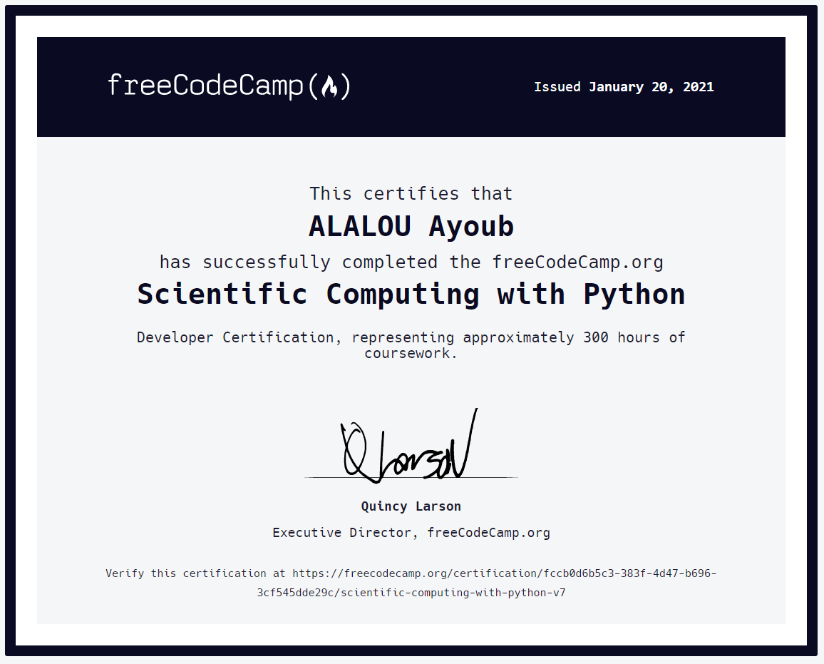GitHub - AlalouAyoub/Scientific-Computing-with-Python
