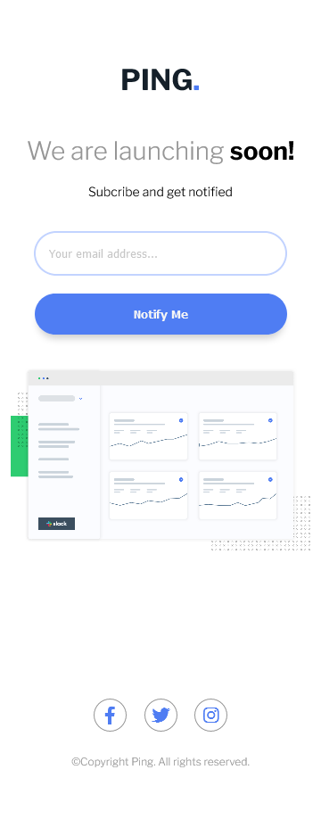 GitHub - T4R0TARO/comingSoonPage: Frontend Mentor Project