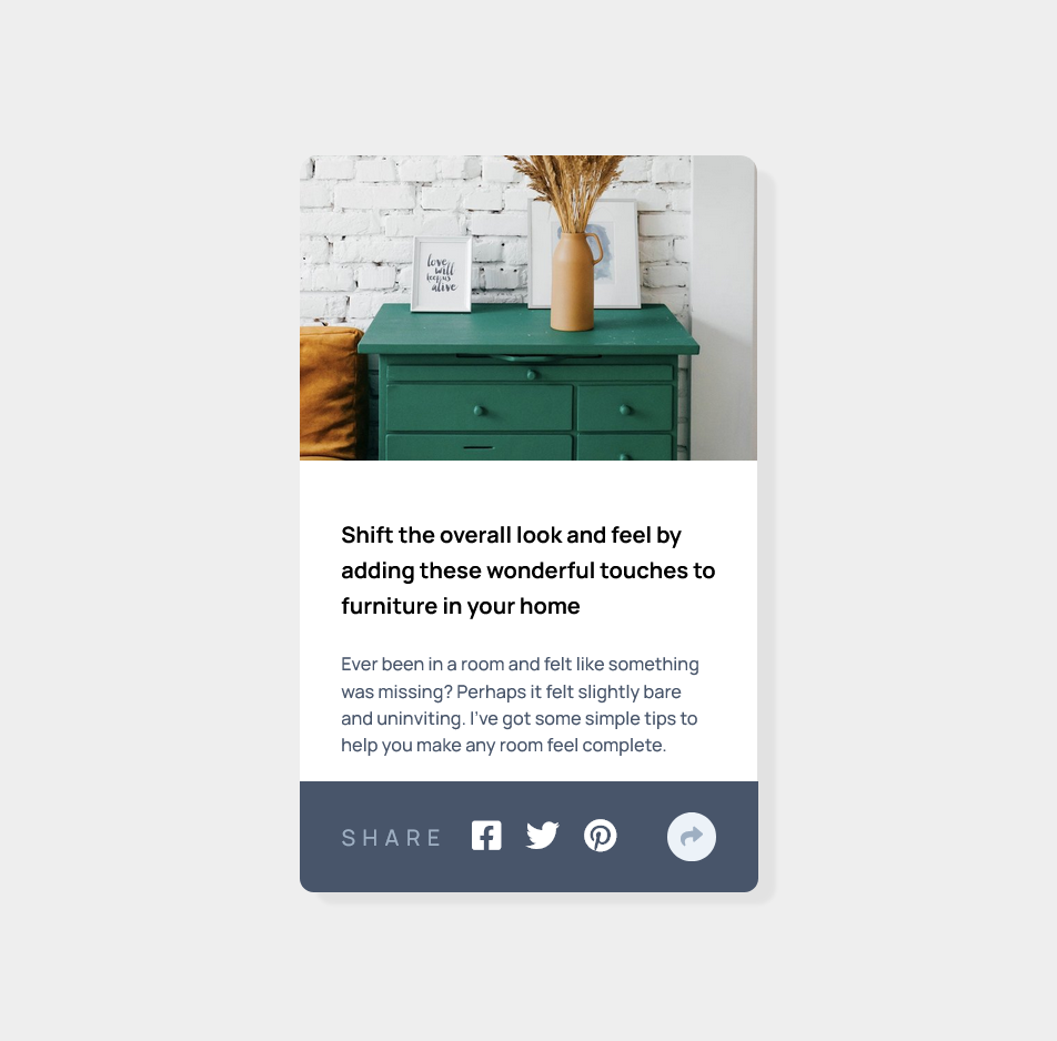 GitHub - T4R0TARO/article-preview-component: Frontend Mentor Project