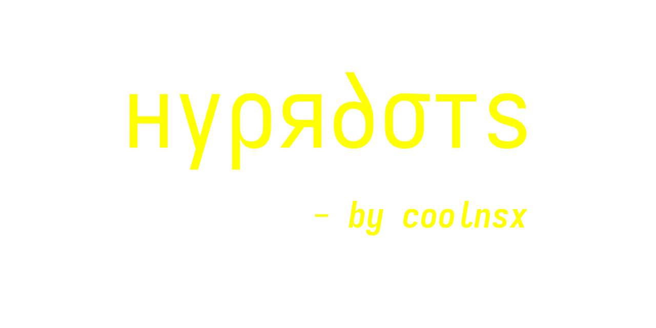 GitHub - CoolnsX/hyprdots: my dotfiles with hyprland wayland compositor