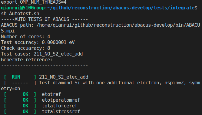 Openmp result differs in LCAO cases · Issue #886 · deepmodeling/abacus-develop · GitHub