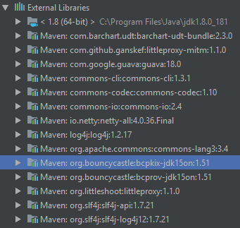 java.lang.NoClassDefFoundError: org/bouncycastle/util/Encodable · Issue #34 · ganskef ...