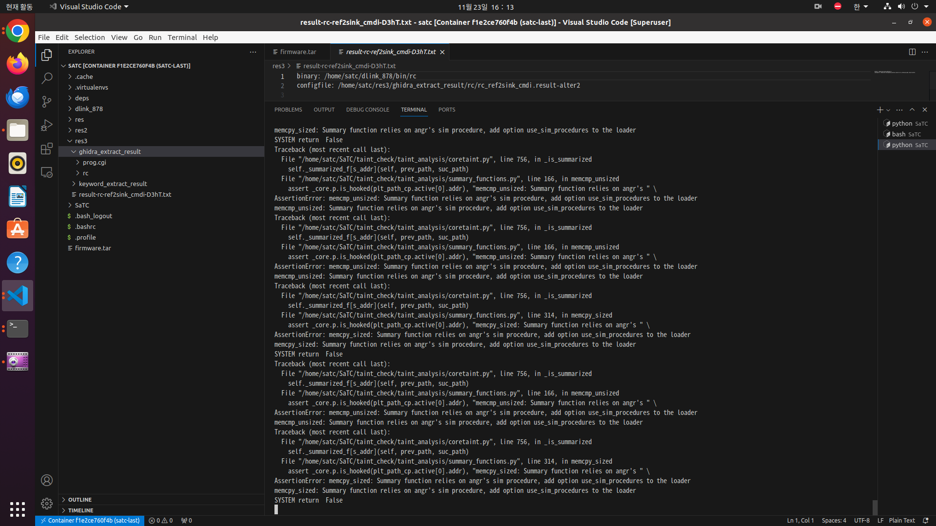 Is it Still Run....? · Issue #35 · NSSL-SJTU/SaTC · GitHub