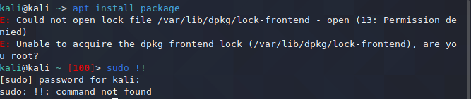 sudo !! not working on FISH shell · Issue #9290 · fish-shell/fish-shell · GitHub