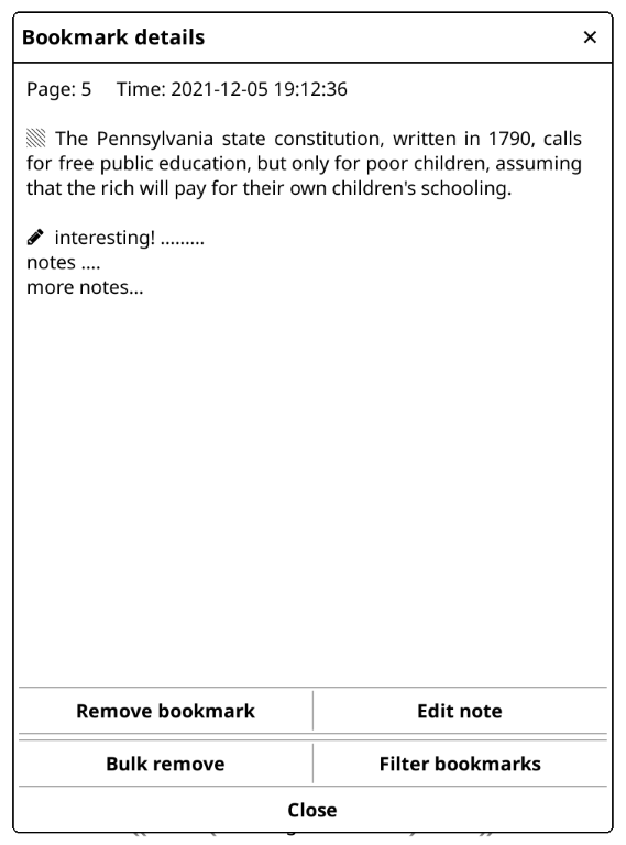 FR: Export of highlights and notes & paragraph display · Issue #8535 ...