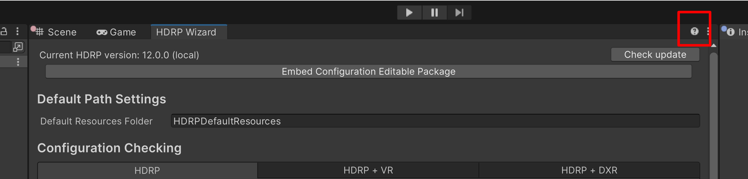 Fix HDRP Wizard documentation, adding help button the the window by alex-vazquez · Pull Request ...
